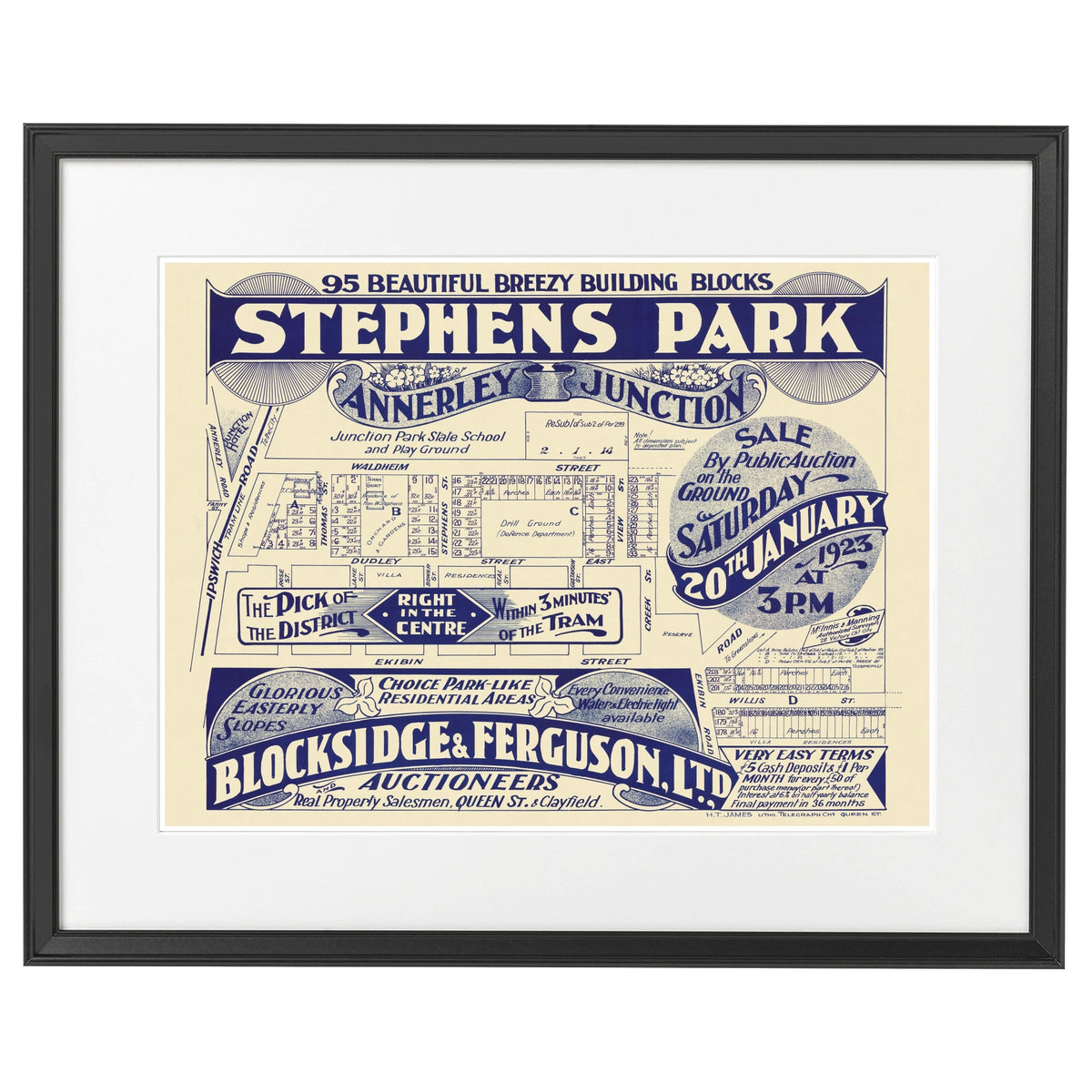 1923 Stephens Park Estate - 100 years ago today – Suburb Maps