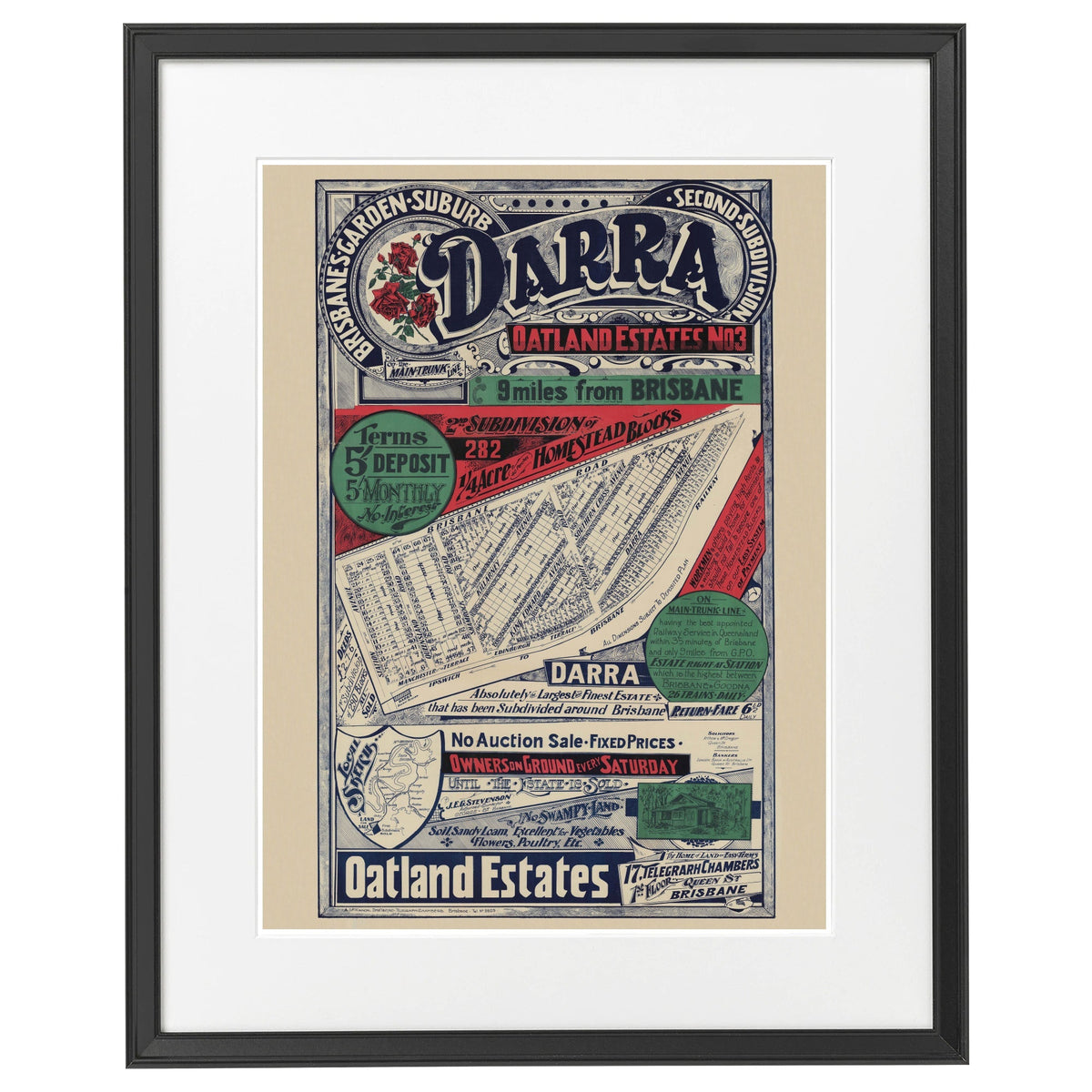 1913 Darra Estate - 2nd Subdivision - 110 years ago today – Suburb Maps