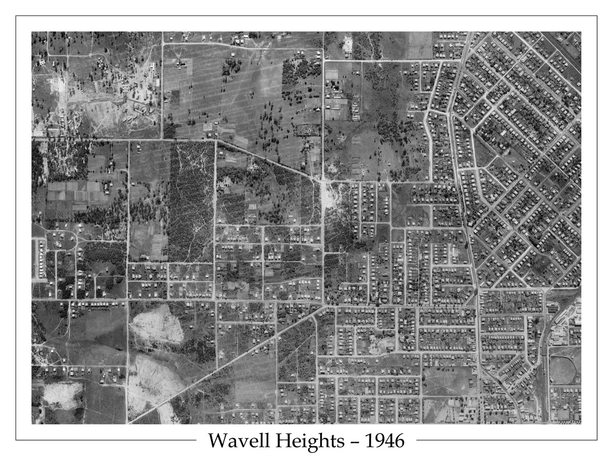 1946 Wavell Heights - Aerial Photo - Rode Road – Suburb Maps
