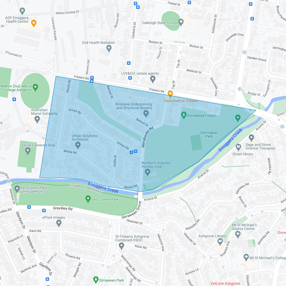 1924 Ashgrove - Glenlyons Gardens Extension (Fraser's Paddock) – Suburb ...