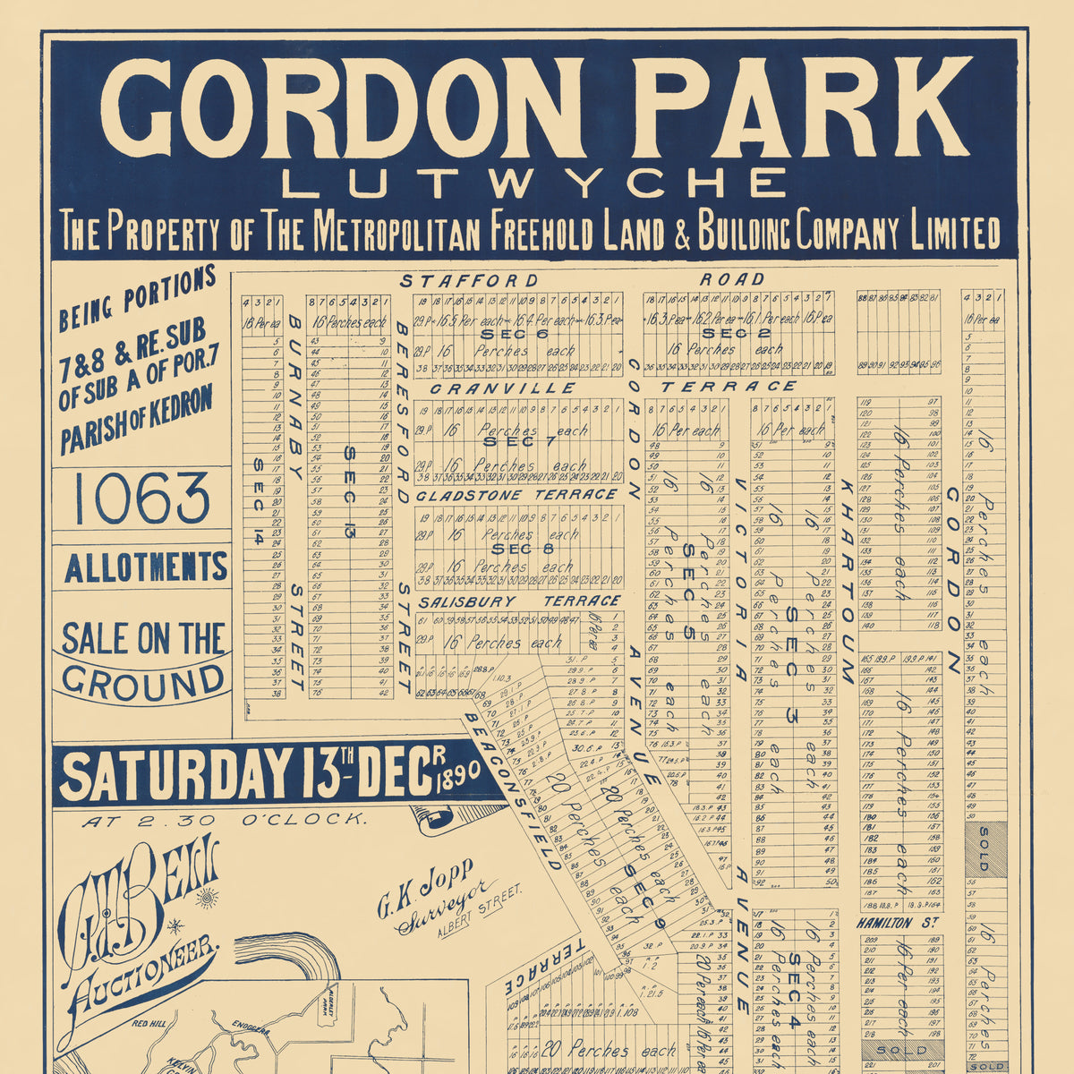 1890 Gordon Park - Gordon Park, Lutwyche – Suburb Maps
