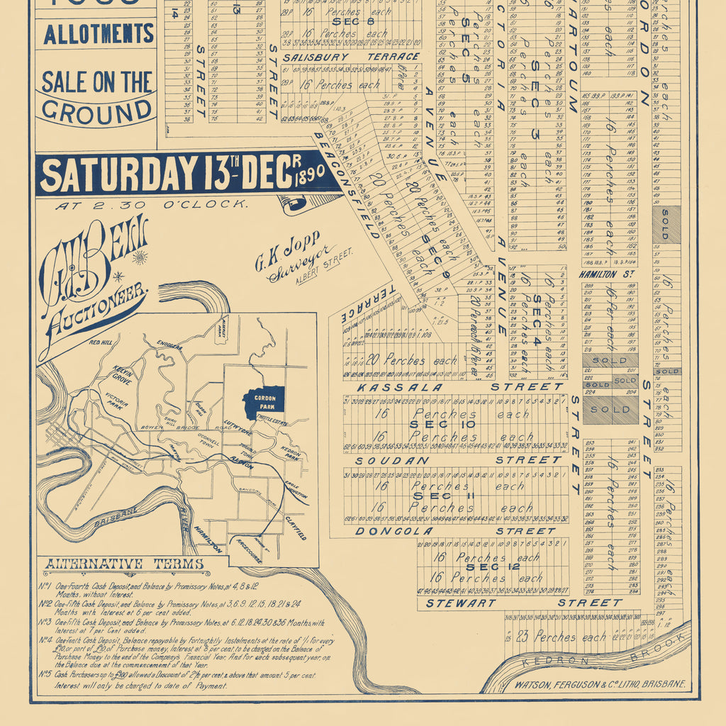 1890 Gordon Park - Gordon Park, Lutwyche – Suburb Maps