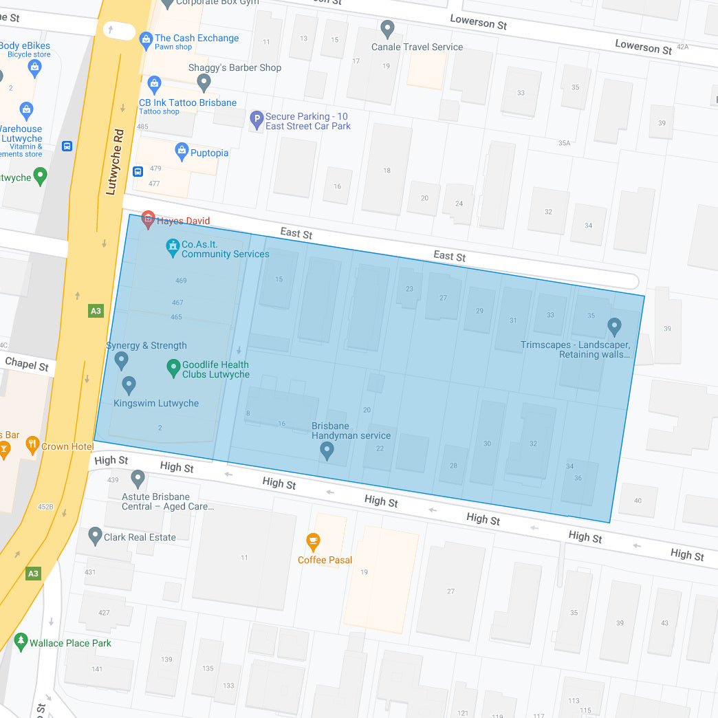 1881 Lutwyche - Village of Lutwyche – Suburb Maps