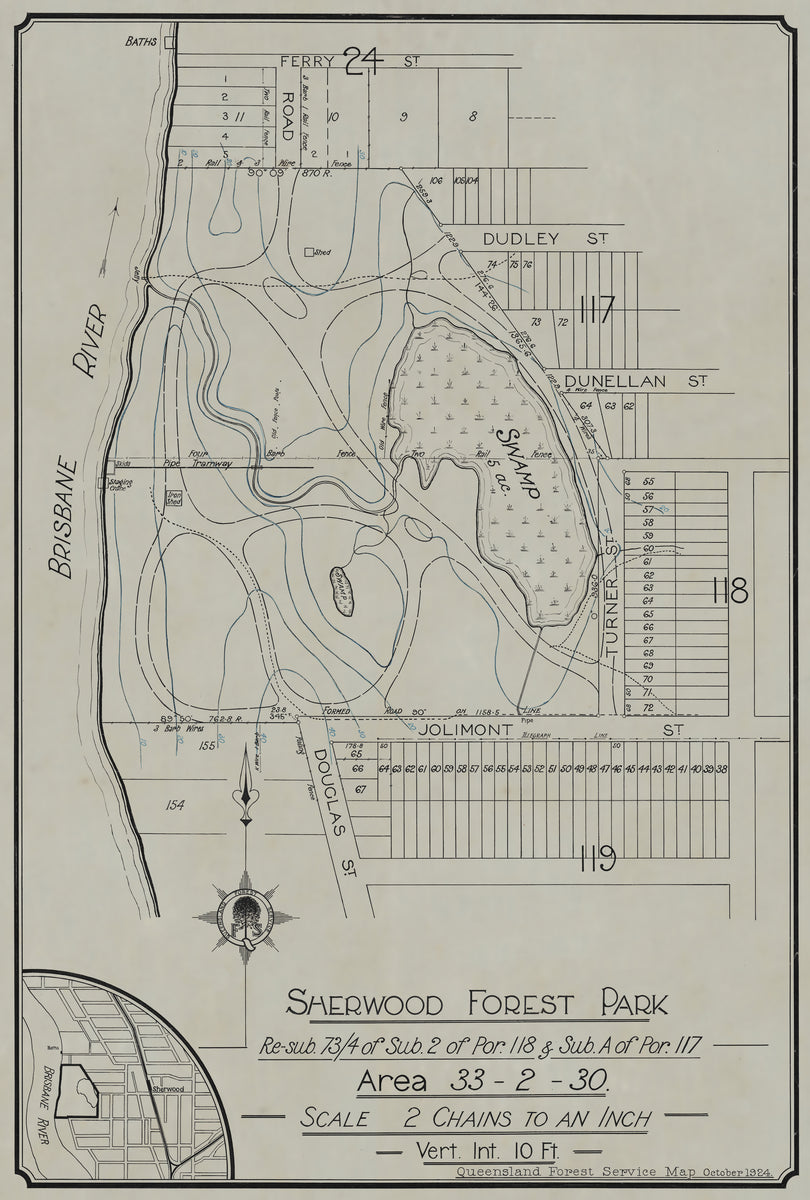 1924 Sherwood Forest Park – Suburb Maps