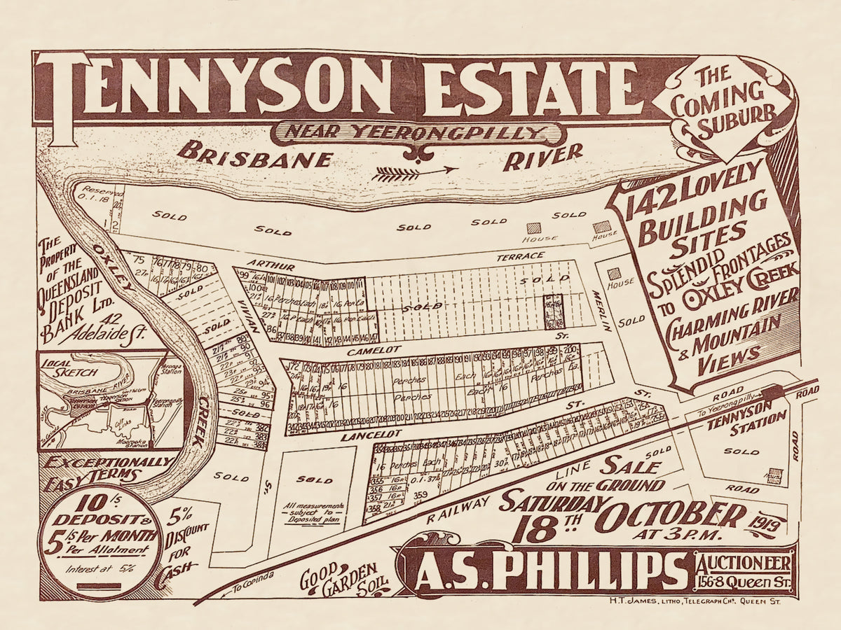 1919 Tennyson - Tennyson Estate – Suburb Maps