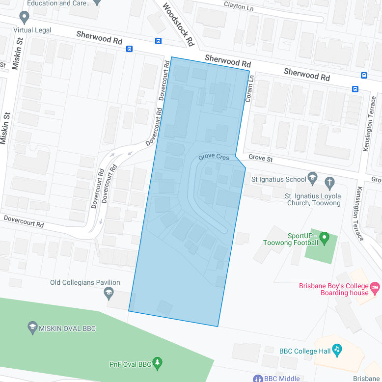 1921 Toowong - Sherwood Grove Estate – Suburb Maps