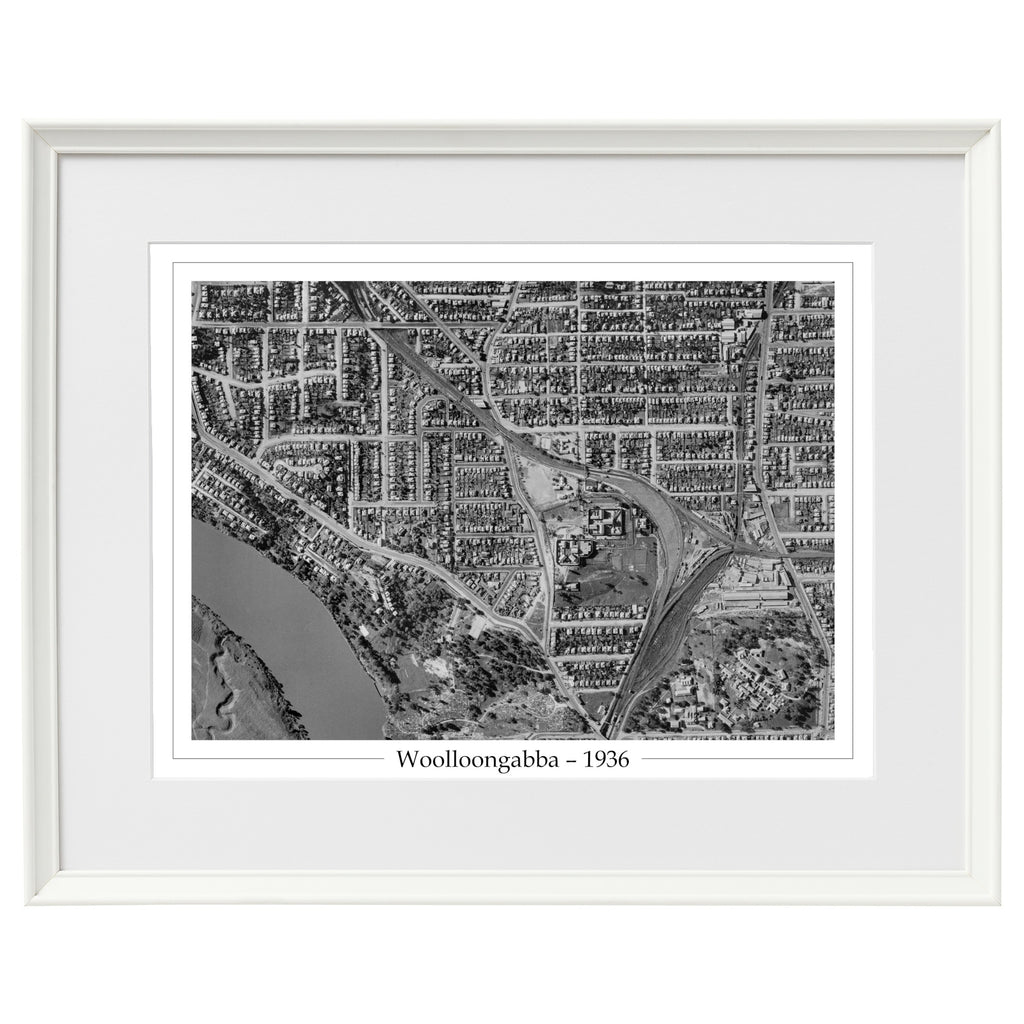 1936 Woolloongabba - Aerial Photo - Annerley Road – Suburb Maps