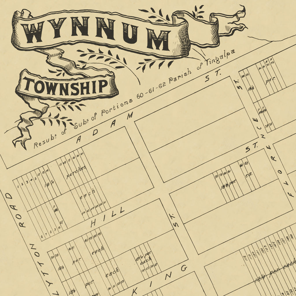1896 Wynnum - Wynnum Township – Suburb Maps
