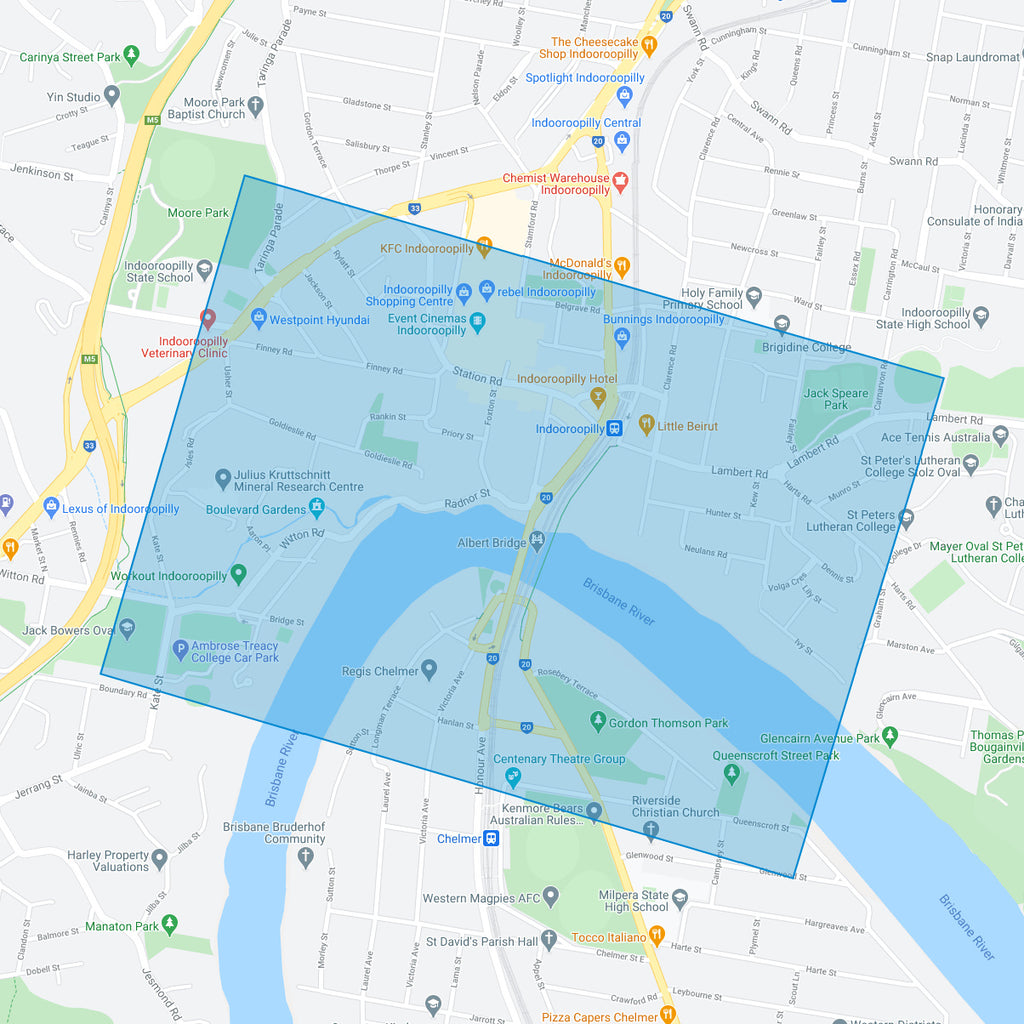 1936 Indooroopilly - Aerial Photo - Walter Taylor Bridge – Suburb Maps