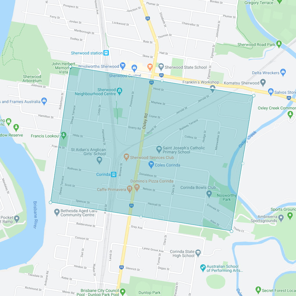 1936 Corinda - Aerial Photo - Corinda Junction – Suburb Maps