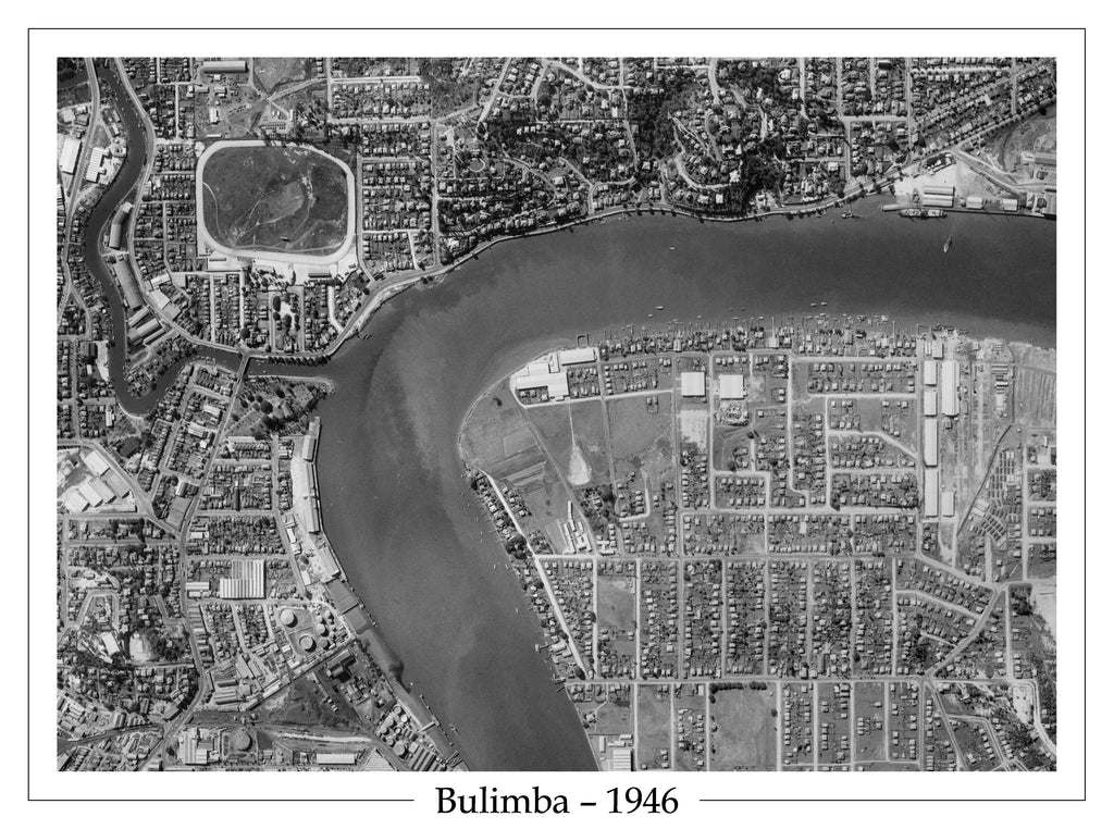 1946 Bulimba - Aerial Photo - Bulimba and Newstead – Suburb Maps