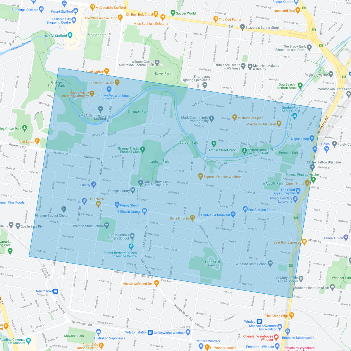 1946 Grange - Aerial Photo - Grange in 1946 – Suburb Maps