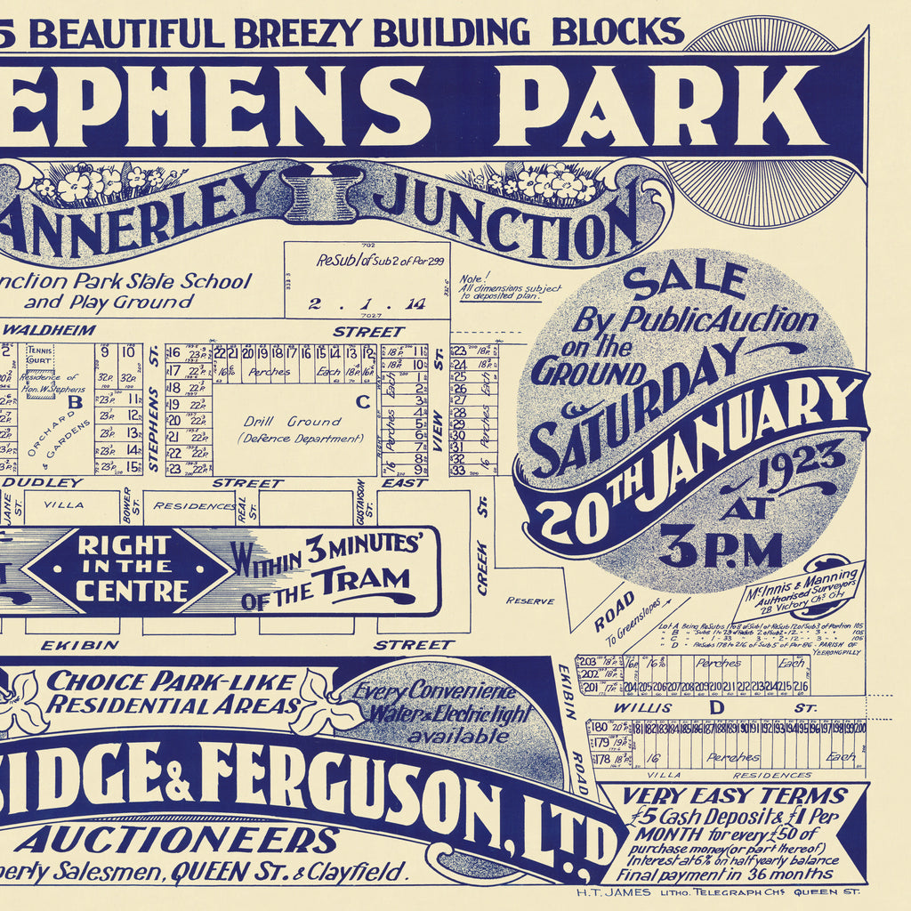 1923 Annerley - Stephens Park Estate – Suburb Maps