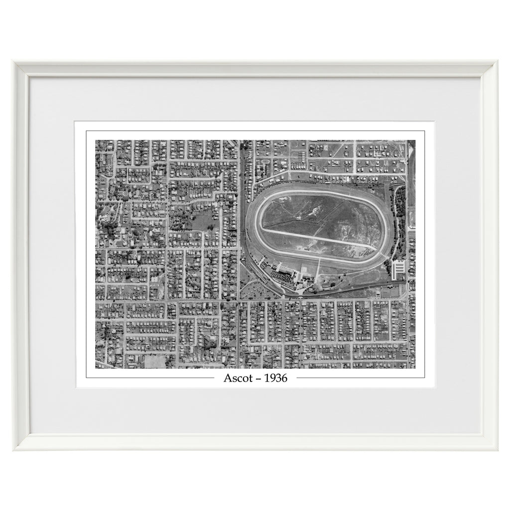 1936 Ascot - Aerial Photo - Eagle Farm Racecourse – Suburb Maps