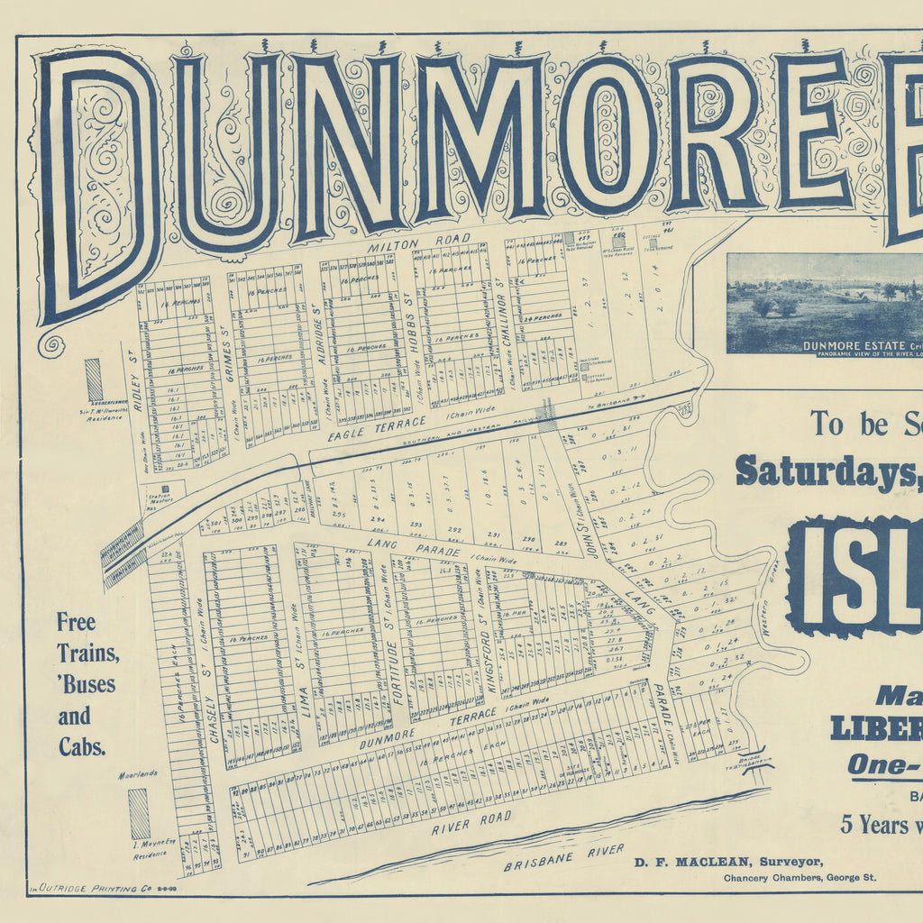 1899 Auchenflower - Dunmore Estate – Suburb Maps
