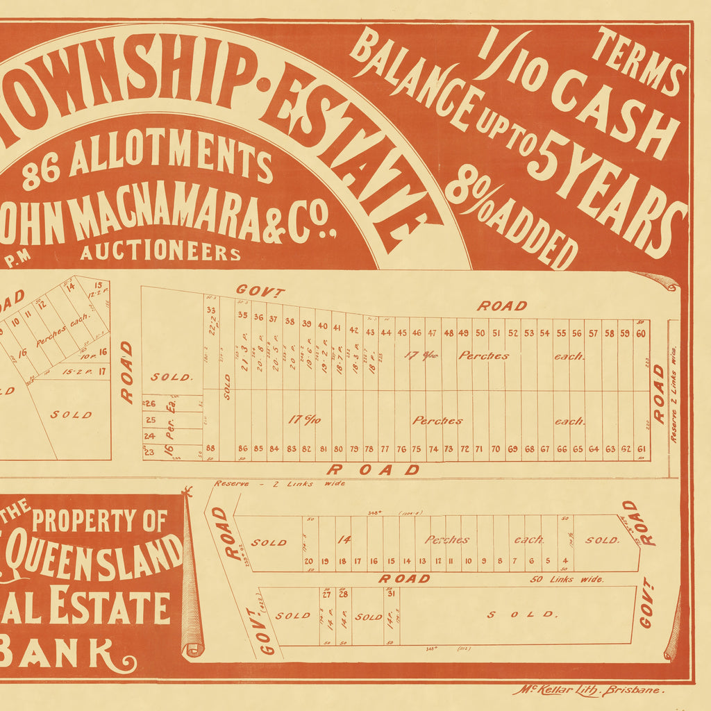 1888 Bardon - Ithaca Township Estate – Suburb Maps