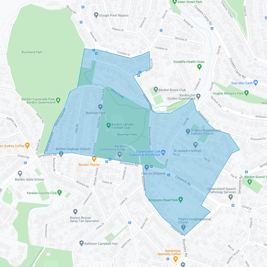 1921 Bardon - Bardon Estate – Suburb Maps