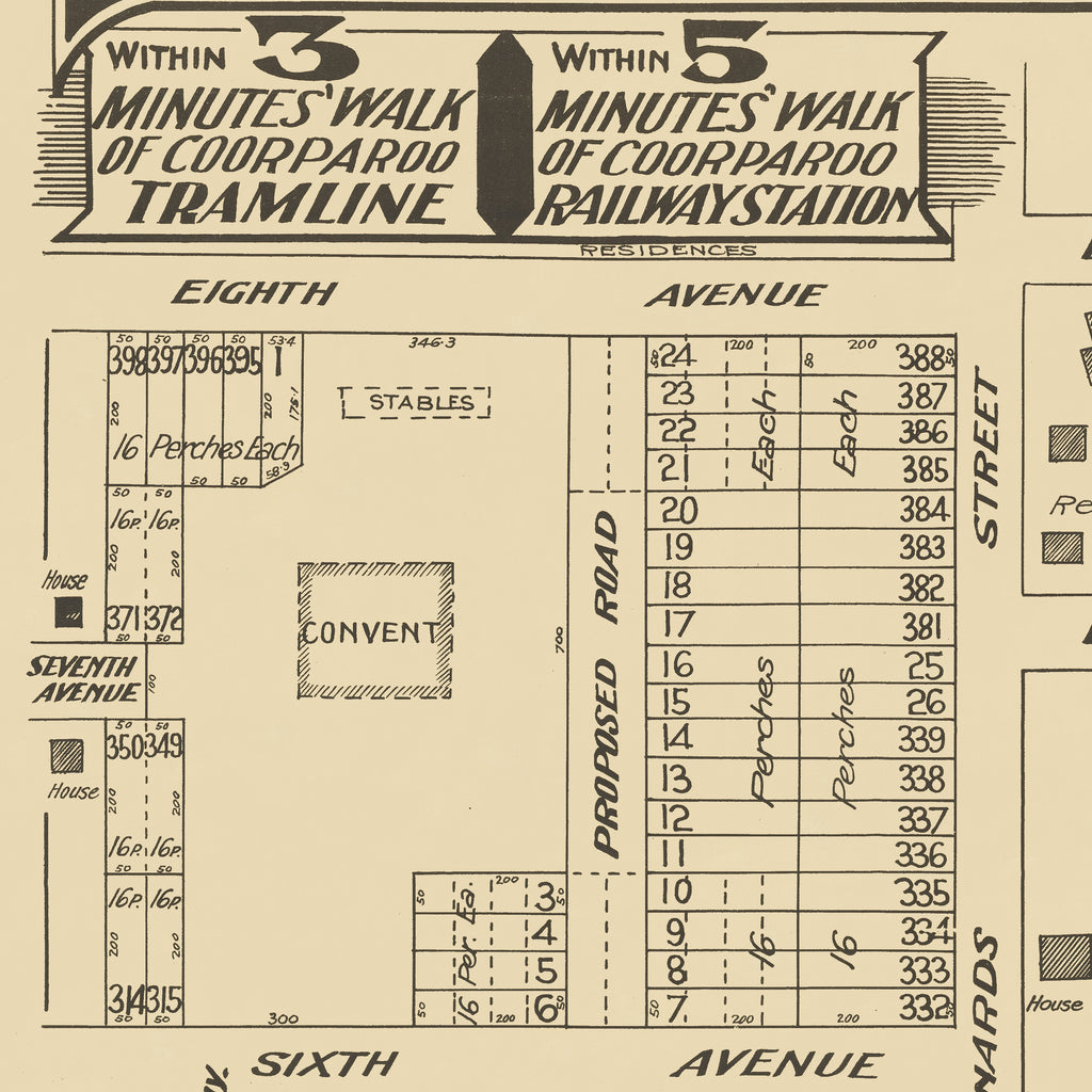1922 Coorparoo - The Gem of Coorparoo – Suburb Maps