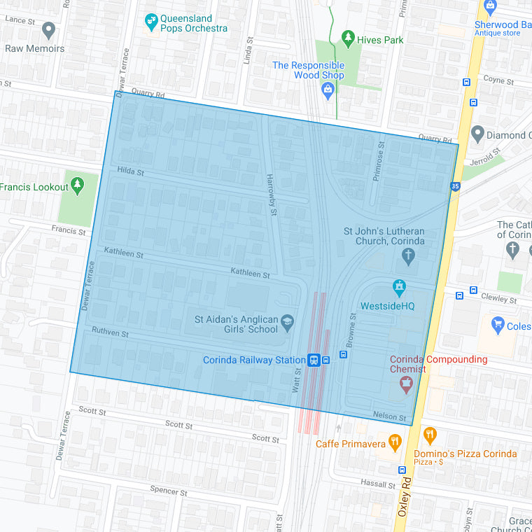 1883 Corinda - Sherwood Junction Estate – Suburb Maps