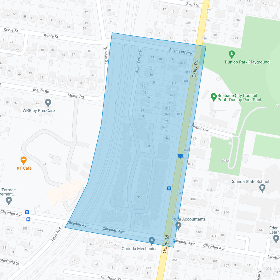 1920 Corinda - Corinda Park Estate – Suburb Maps