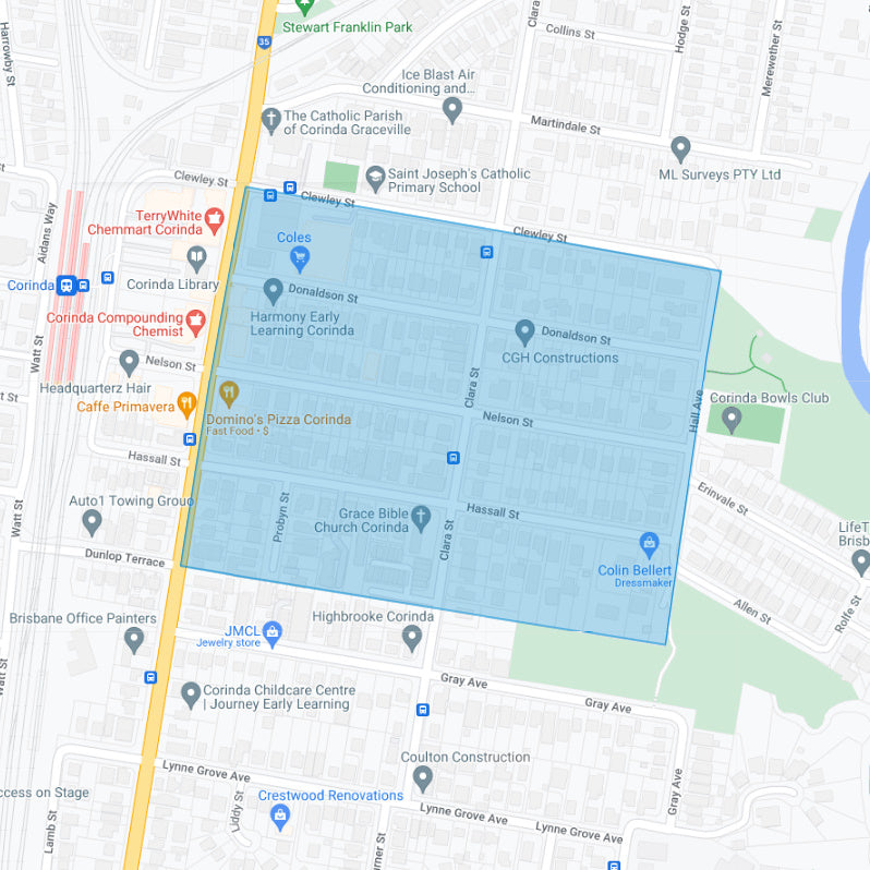 1920 Corinda - Donaldson Estate – Suburb Maps