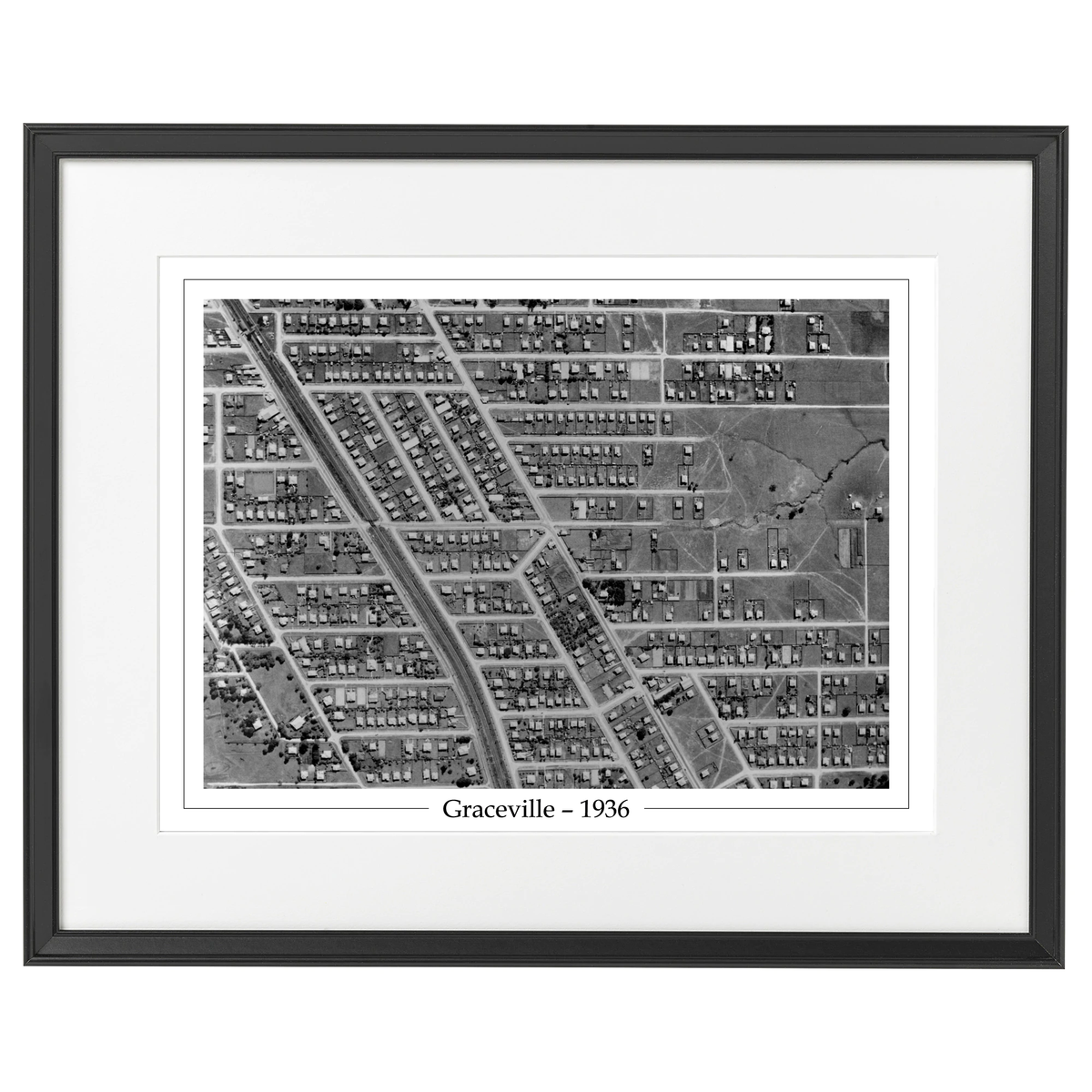 1936 Graceville - Aerial Photo - Graceville Fiveways – Suburb Maps