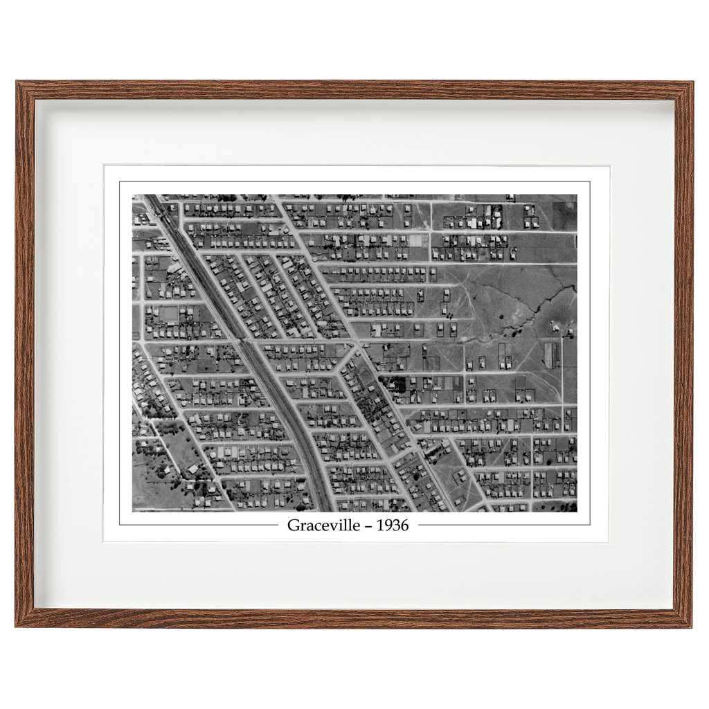 1936 Graceville - Aerial Photo - Graceville Fiveways – Suburb Maps