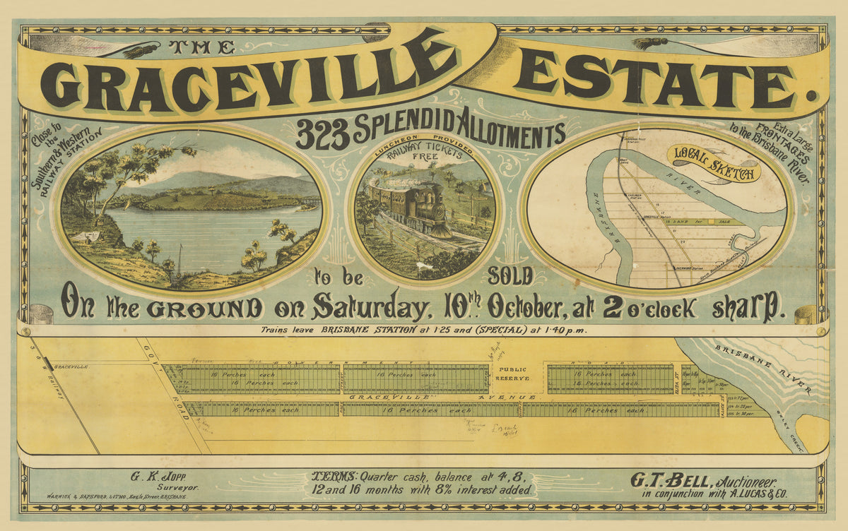 1885 Graceville - The Graceville Estate – Suburb Maps