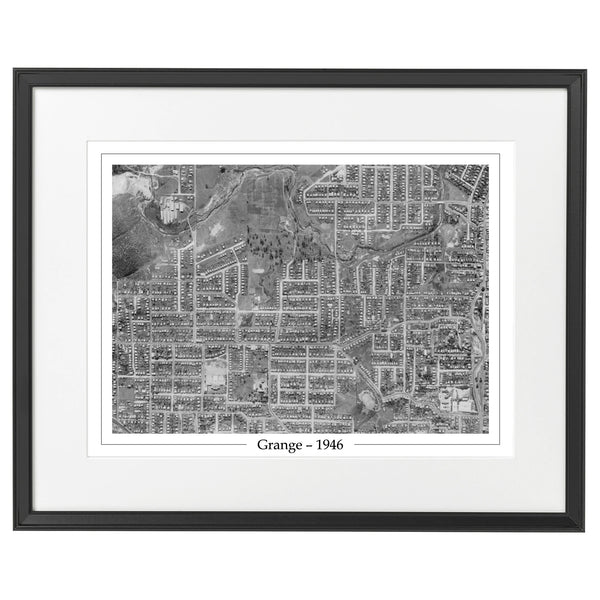 1946 Grange - Aerial Photo - Grange in 1946 – Suburb Maps