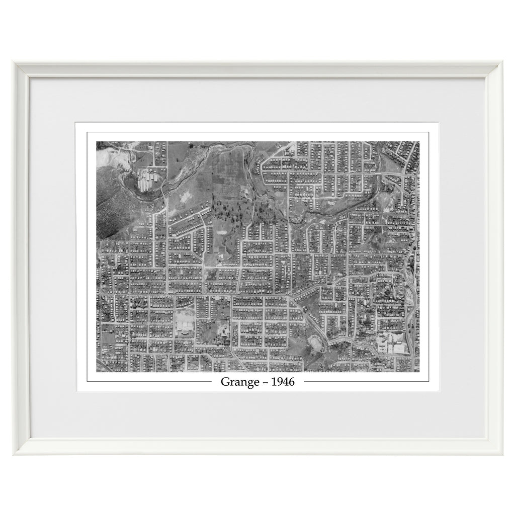 1946 Grange - Aerial Photo - Grange in 1946 – Suburb Maps
