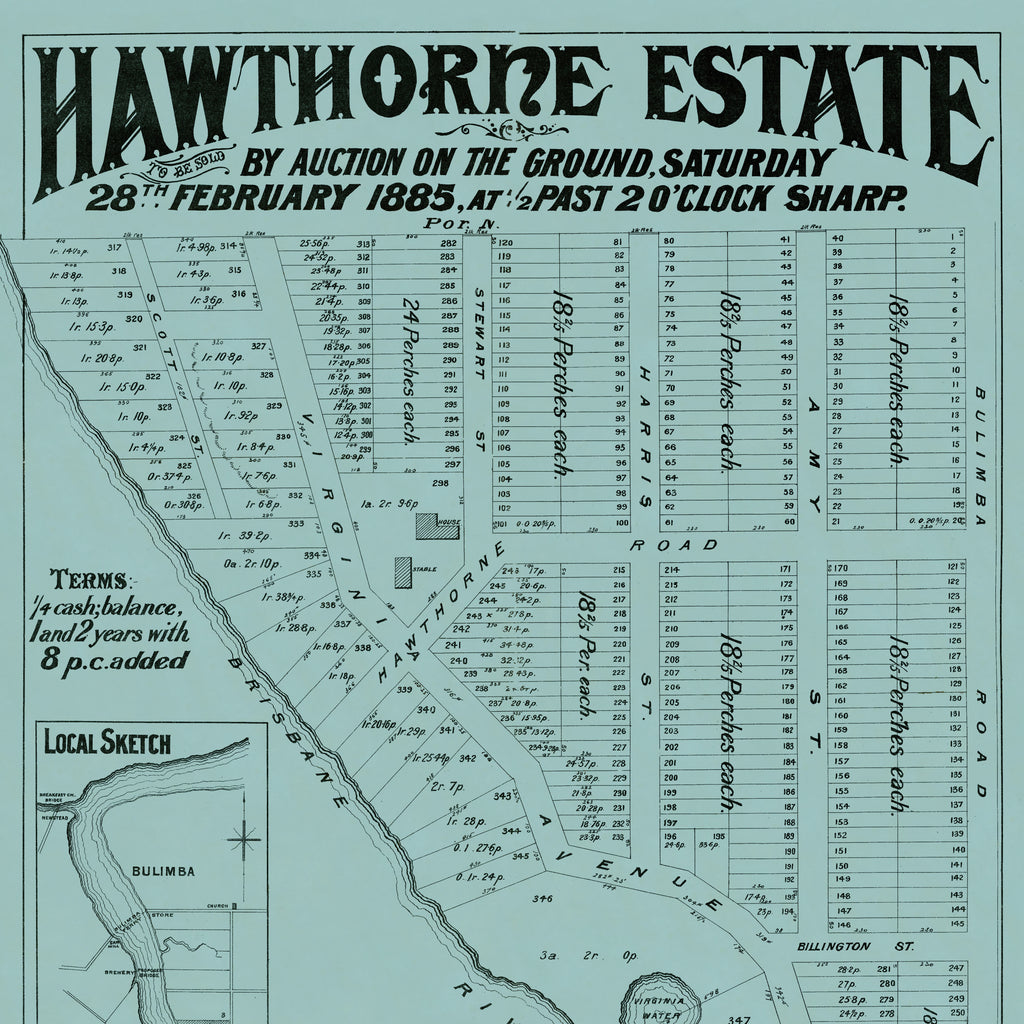 1885 Hawthorne - Hawthorne Estate – Suburb Maps