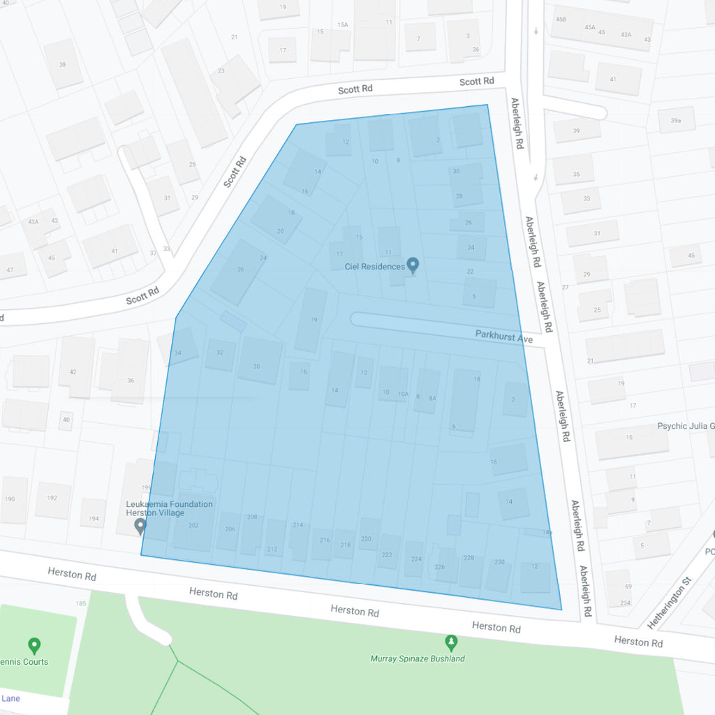 1922 Herston - Scott's Hill Estate – Suburb Maps