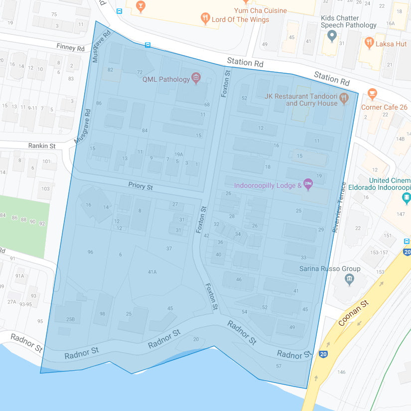 1877 Indooroopilly - Richmond Estate – Suburb Maps