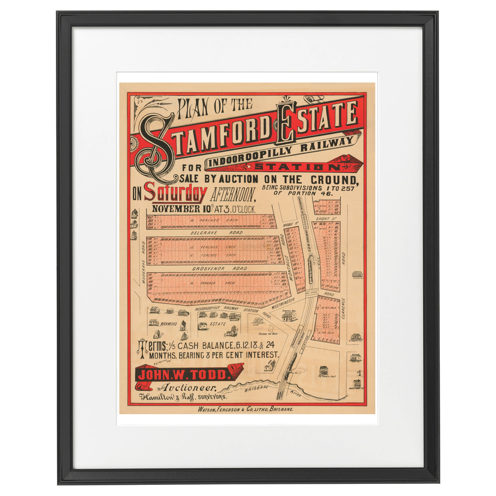 1888 Indooroopilly - Stamford Estate – Suburb Maps