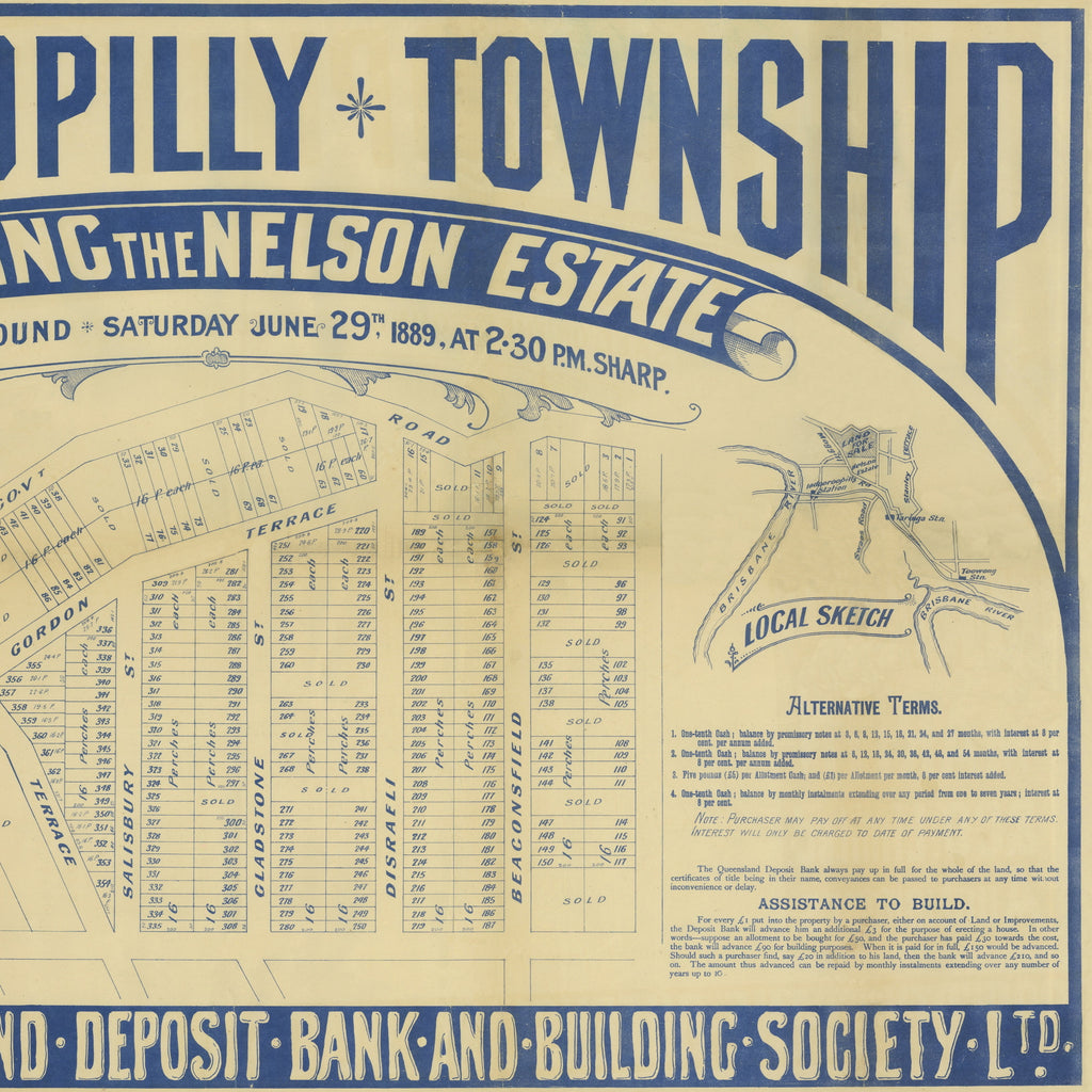 1889 Indooroopilly - Indooroopilly Township – Suburb Maps