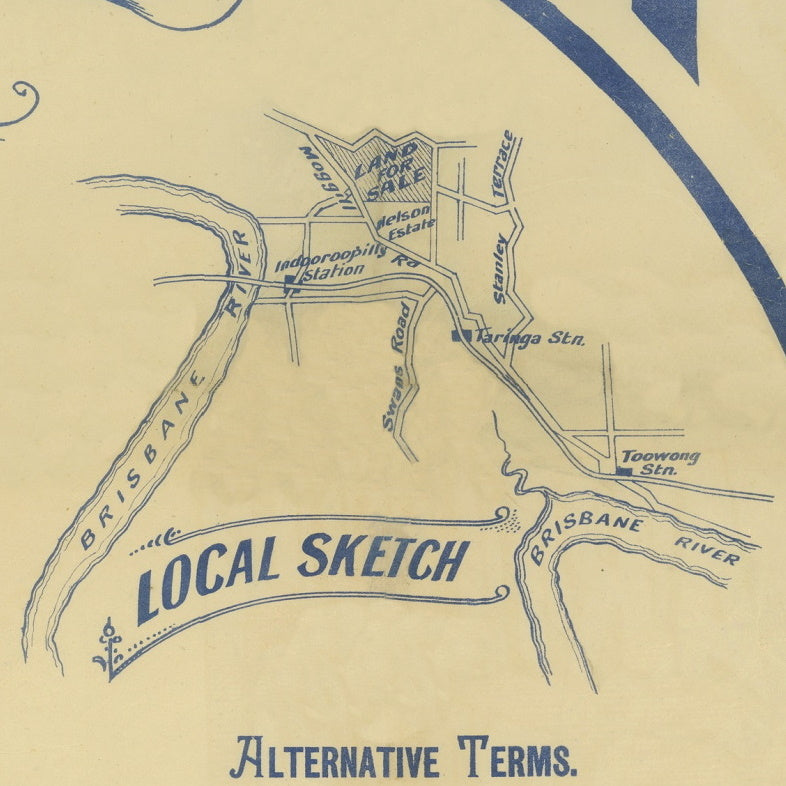 1889 Indooroopilly - Indooroopilly Township – Suburb Maps