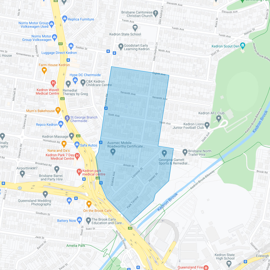 1917 Kedron - Glenkedron Estate - 1st Section – Suburb Maps