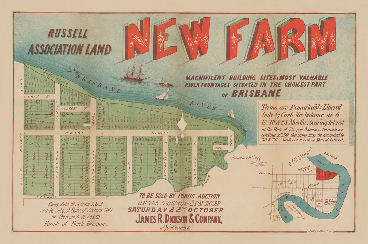 1887 New Farm - New Farm Estate – Suburb Maps
