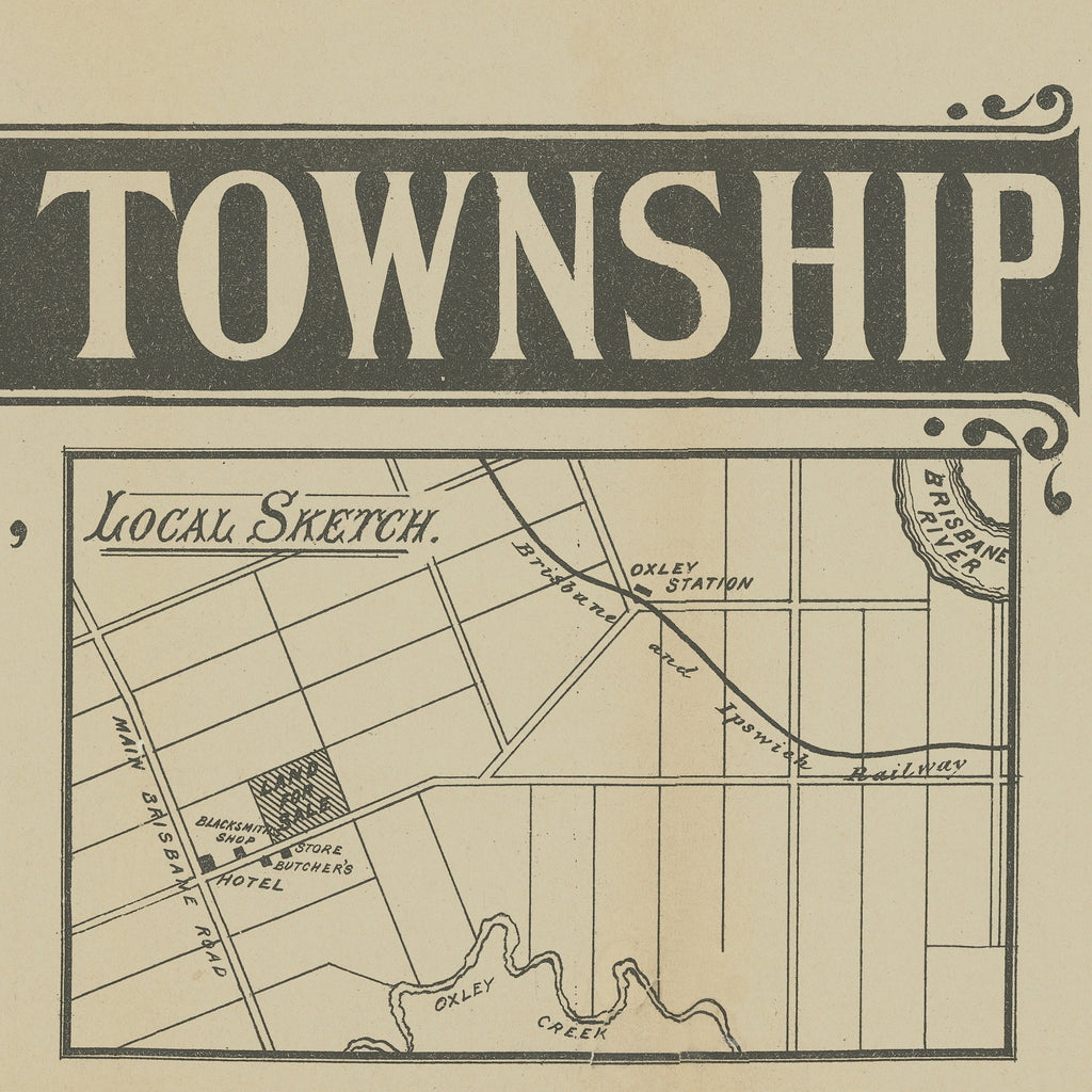 1885 Oxley - Oxley Township Estate – Suburb Maps