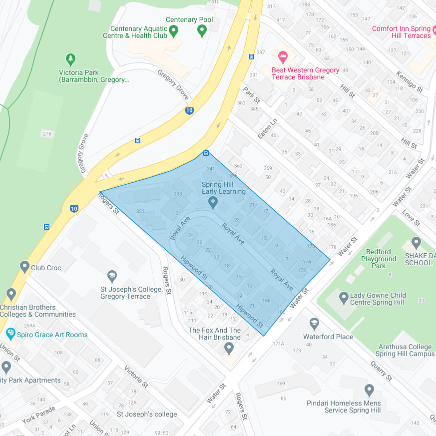 1920 Spring Hill - College Hill Estate – Suburb Maps