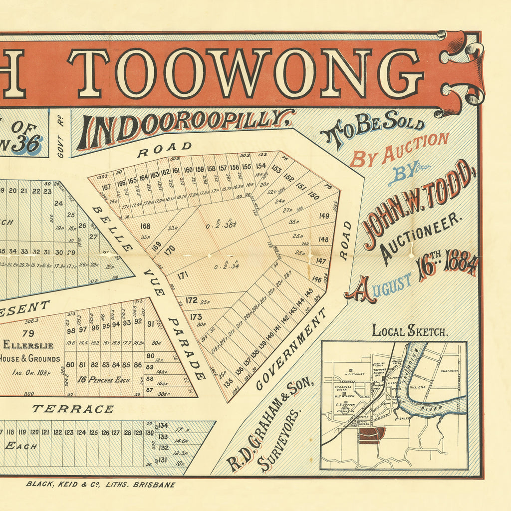1884 Taringa - South Toowong – Suburb Maps