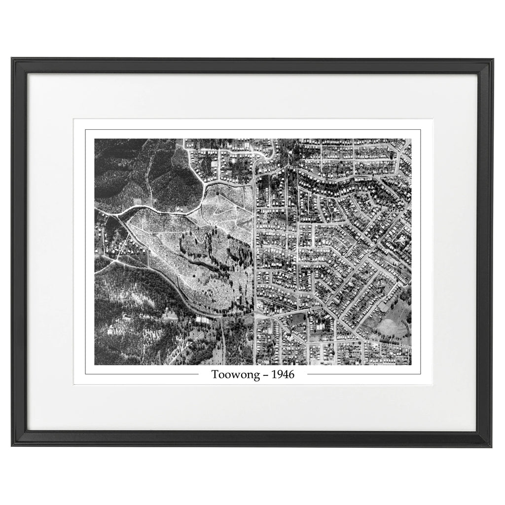1946 Toowong - Aerial Photo - Toowong Cemetery – Suburb Maps