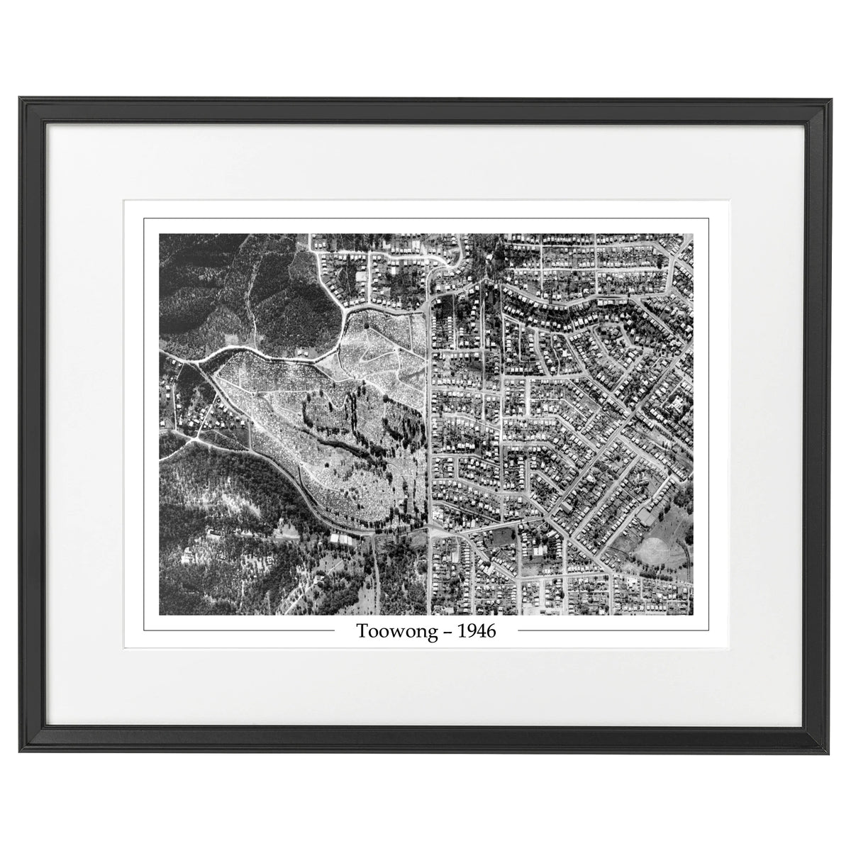 1946 Toowong - Aerial Photo - Toowong Cemetery – Suburb Maps