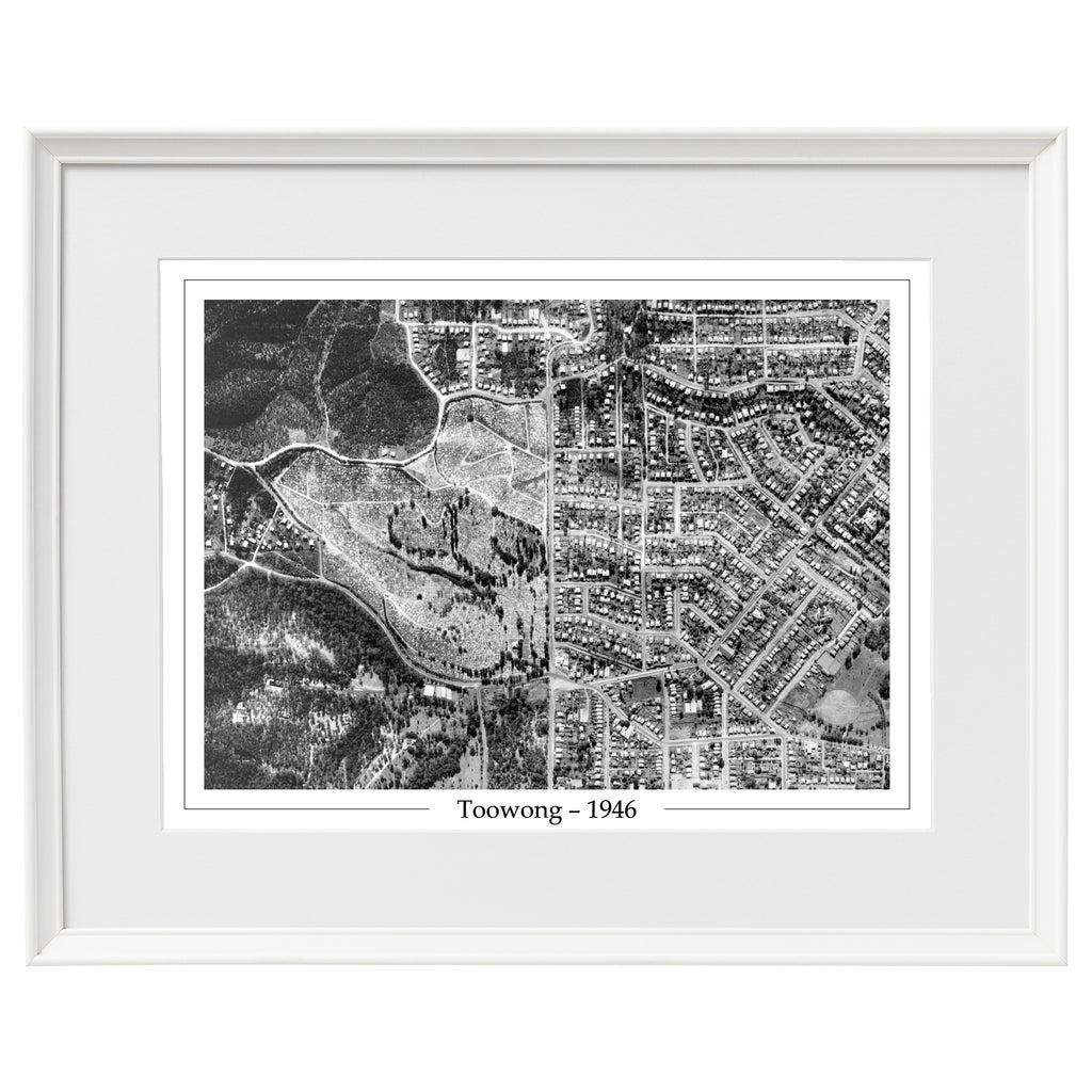 1946 Toowong - Aerial Photo - Toowong Cemetery – Suburb Maps