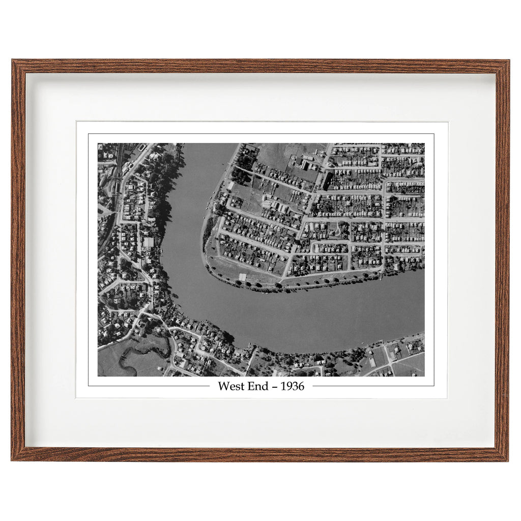 1936 West End - Aerial Photo - Hill End – Suburb Maps