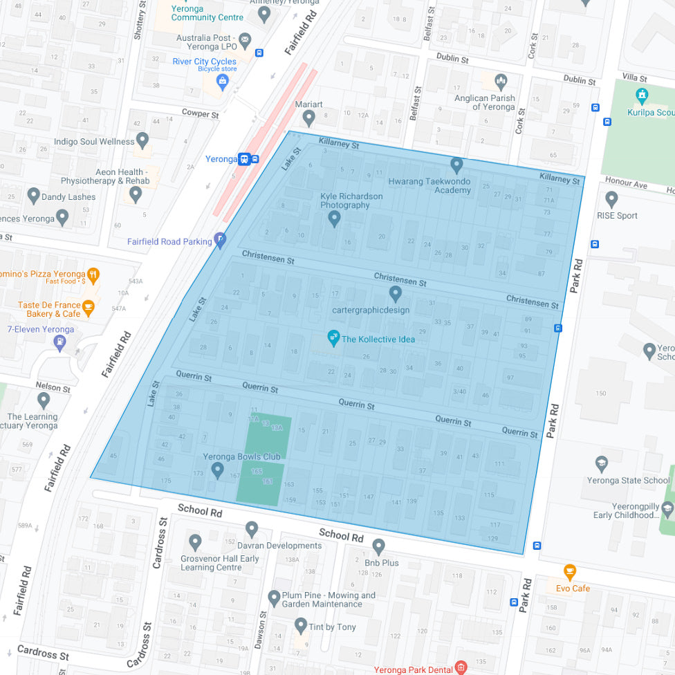 1884 Yeronga - Yerong Estate – Suburb Maps