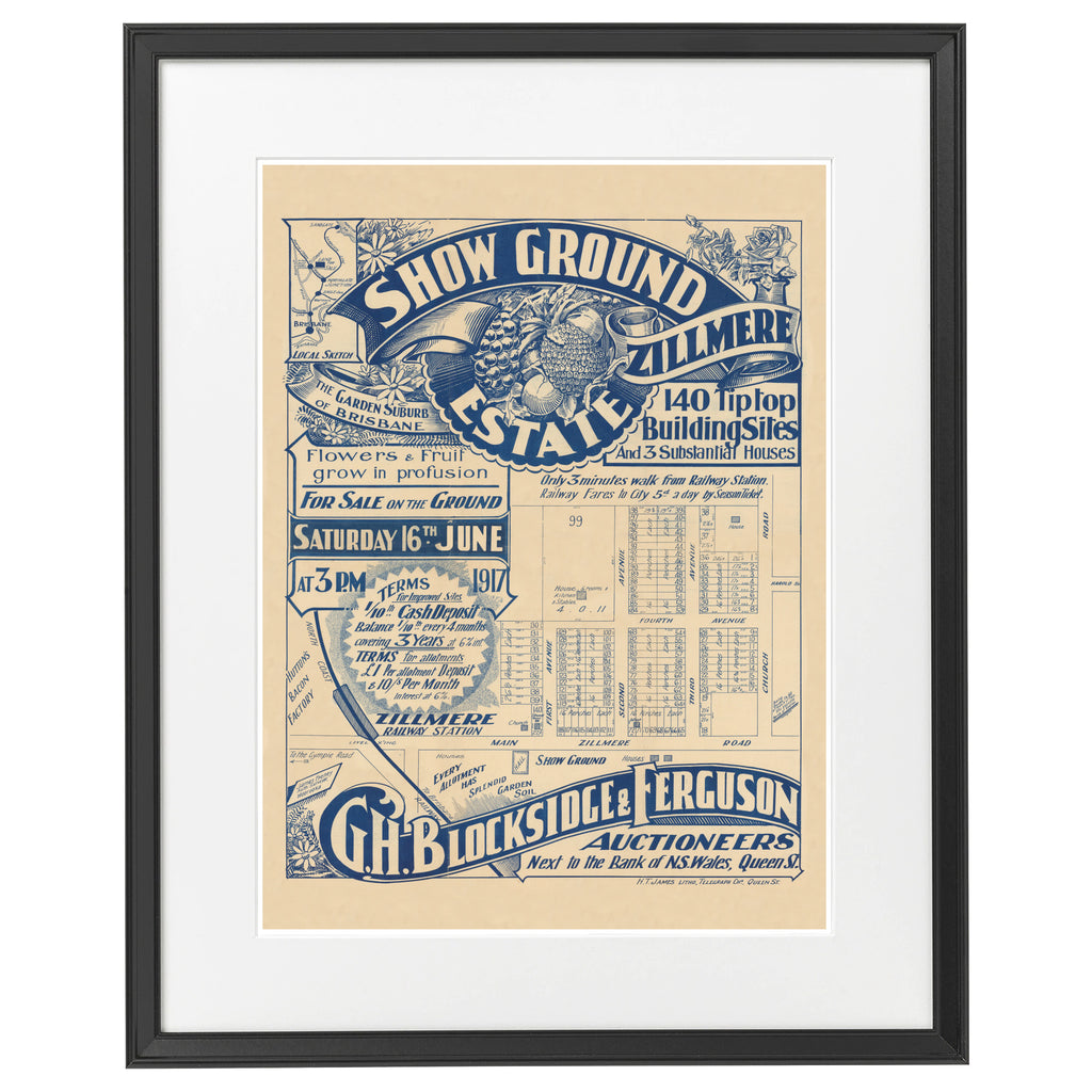 1917 Zillmere - Show Ground Estate – Suburb Maps